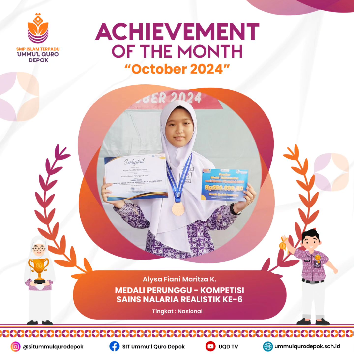 Mading Prestasi - SIT Ummu'l Quro Depok